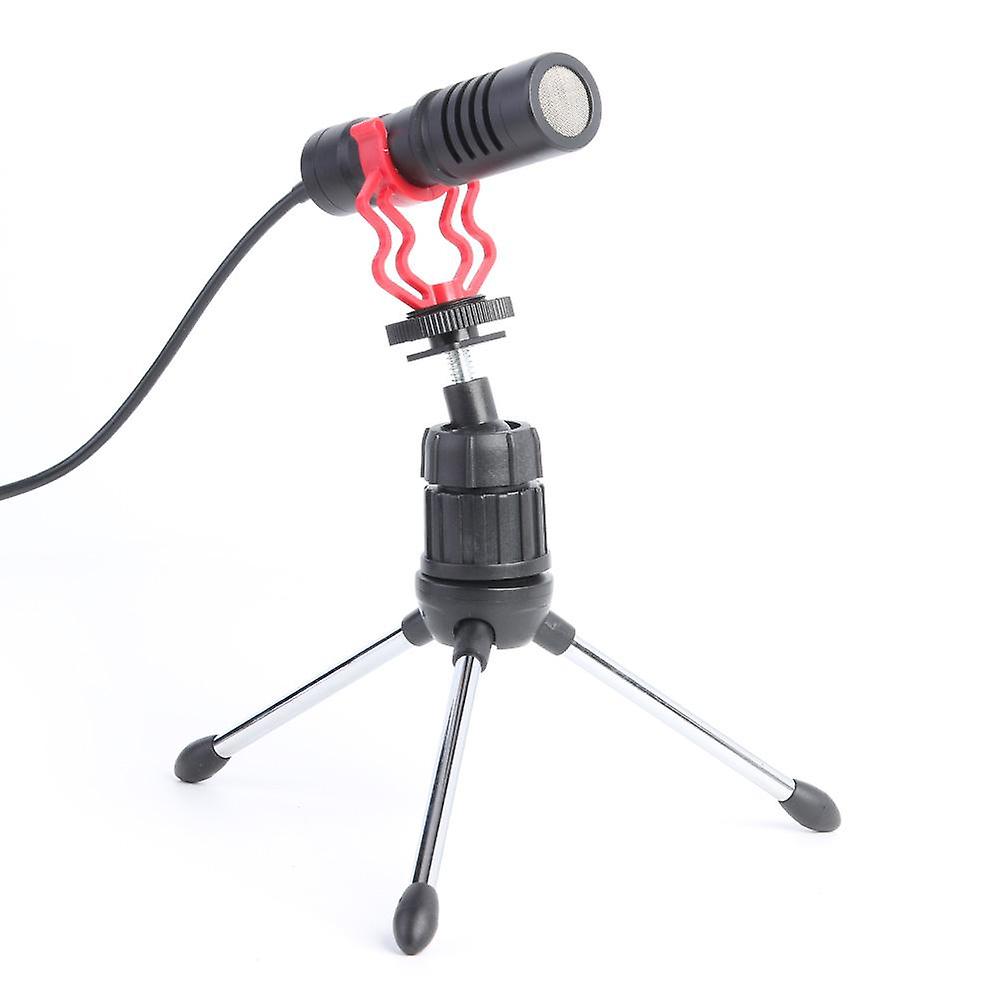 Wired omnidirectional microphone condenser recording microfone ultra ...