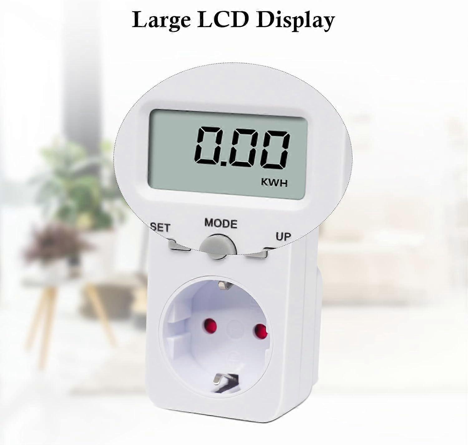 Electricity consumption meter, electricity meter for socket, energy ...