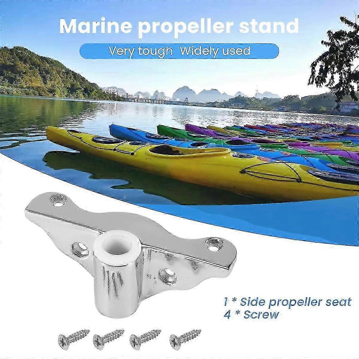 Side Mount Rowlock Boat Row Lock Oarlock Support Bracket Oar Sockets ...