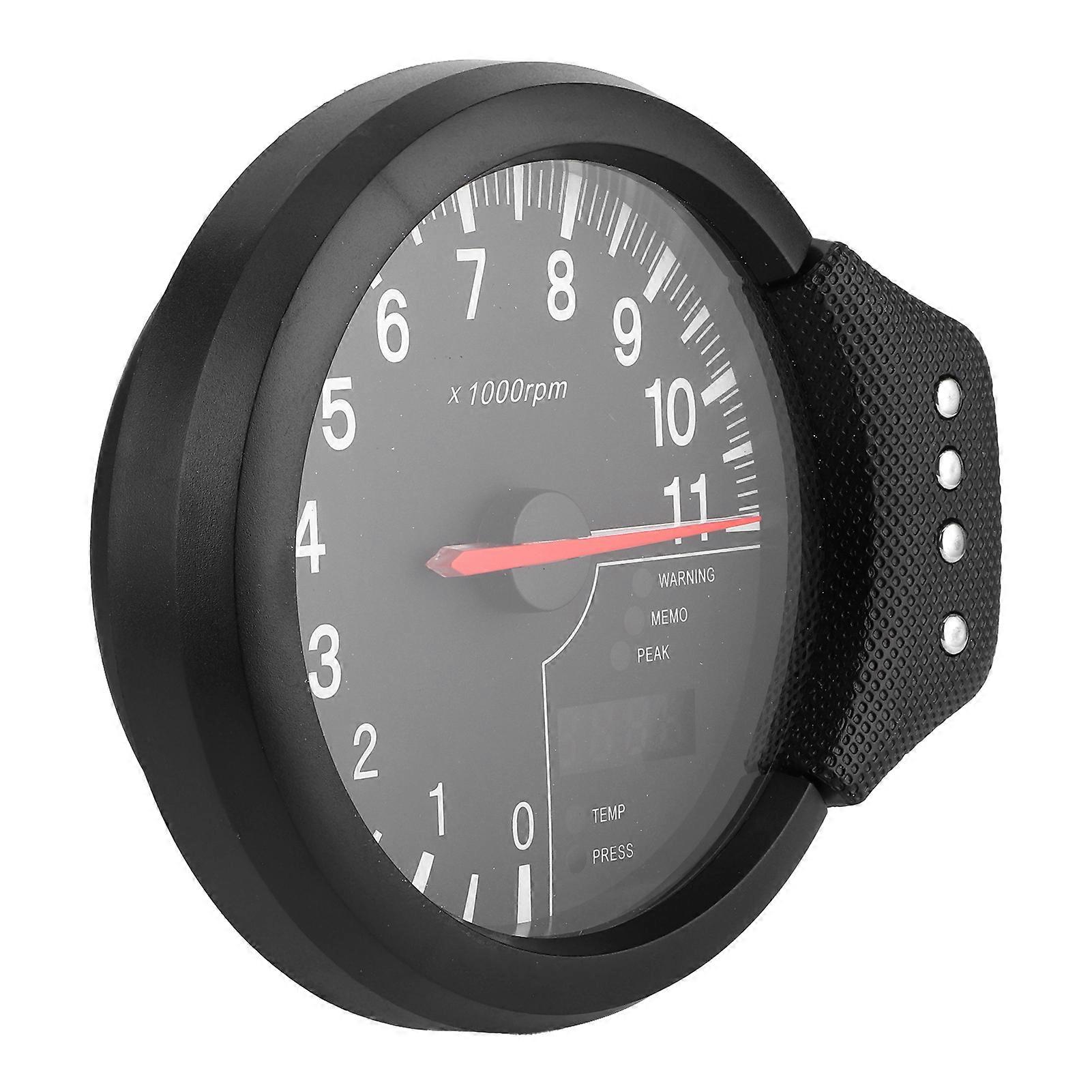 3 in 1 Car Digital Instrument Tachometer Pointer Oil Pressure Gauge ...