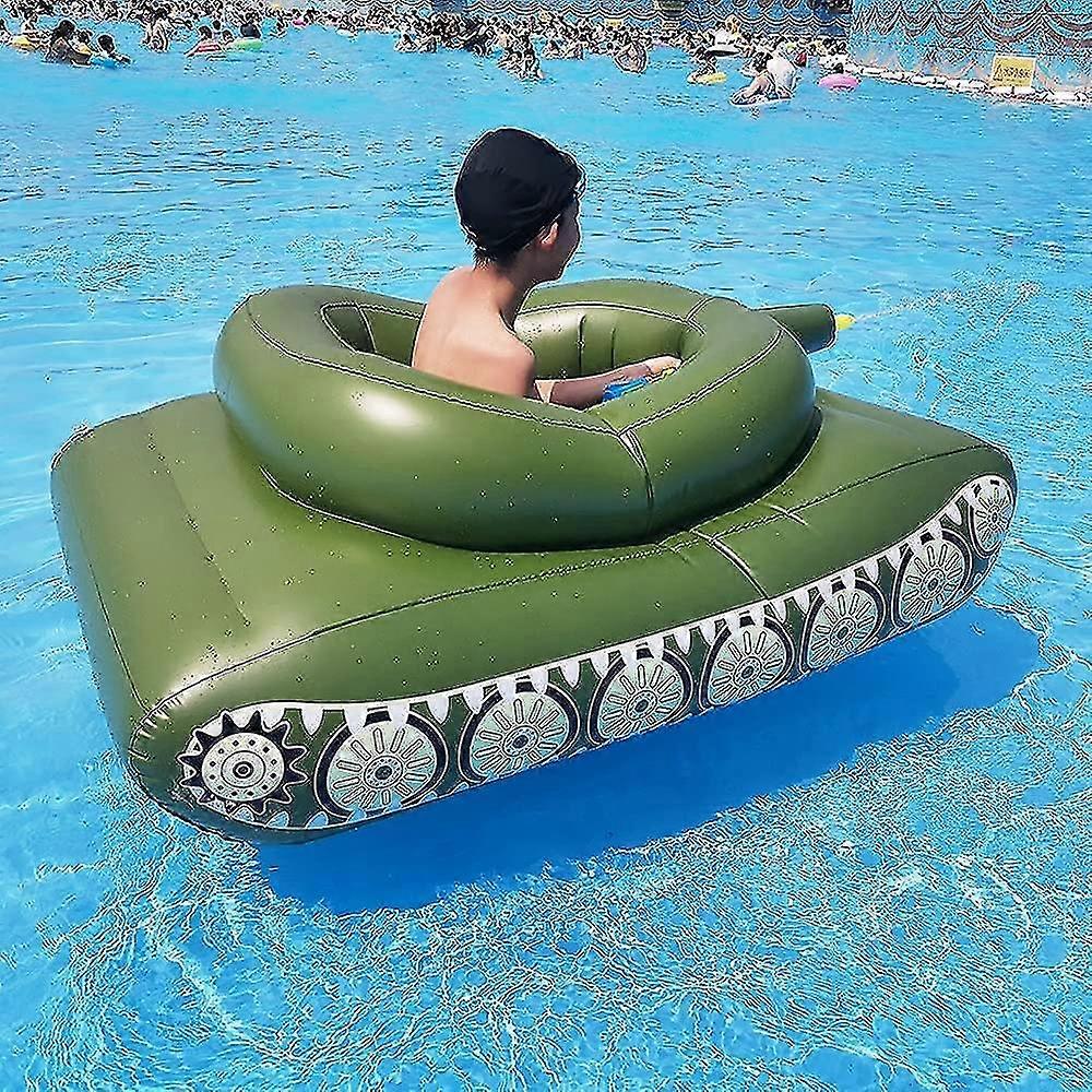Inflatable Tank Swimming Pool Float Sprinkling Toy Swimming Ring With ...