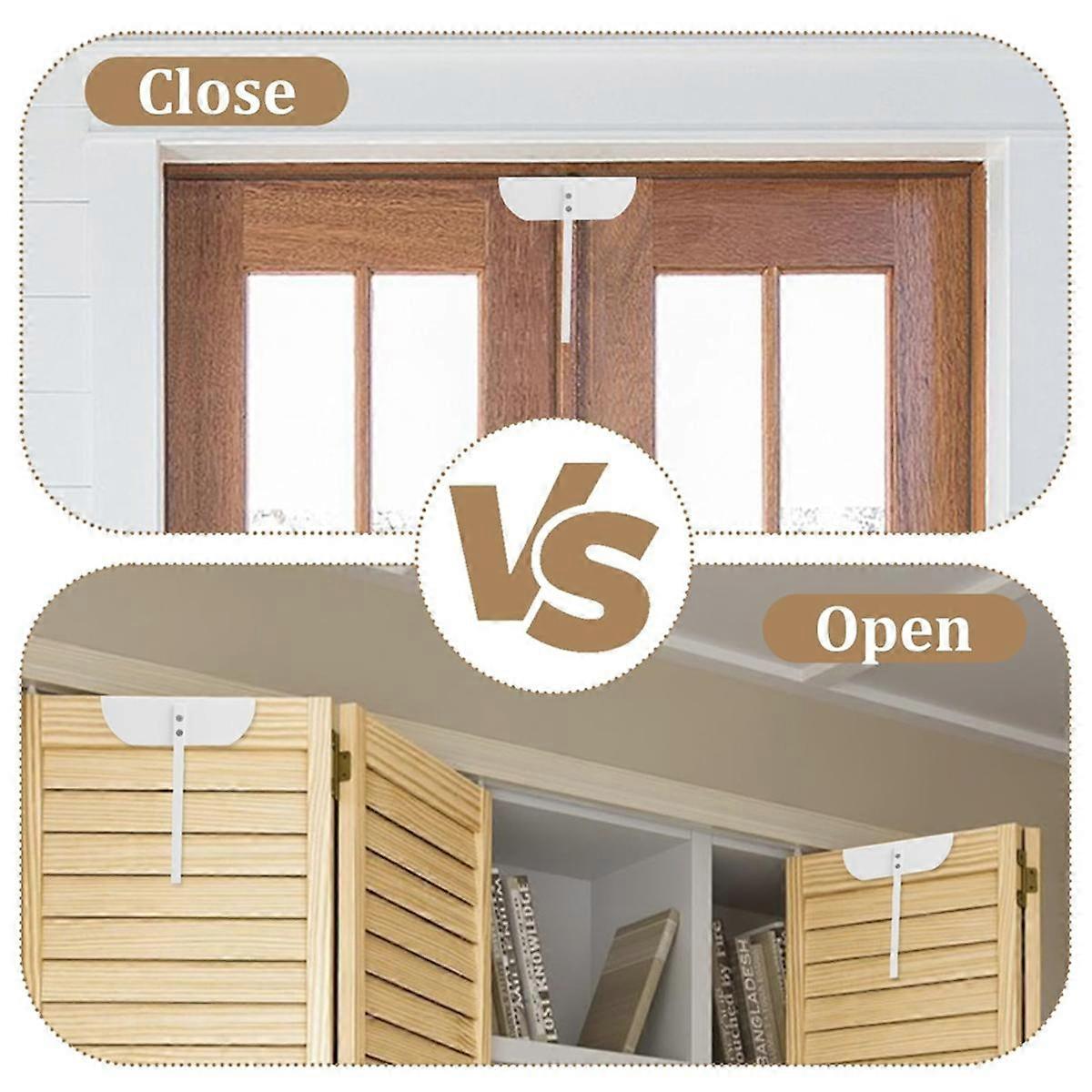 Metal Bifold Door Lock, Bi-Fold Door Lock Installation-Free, Lock for ...