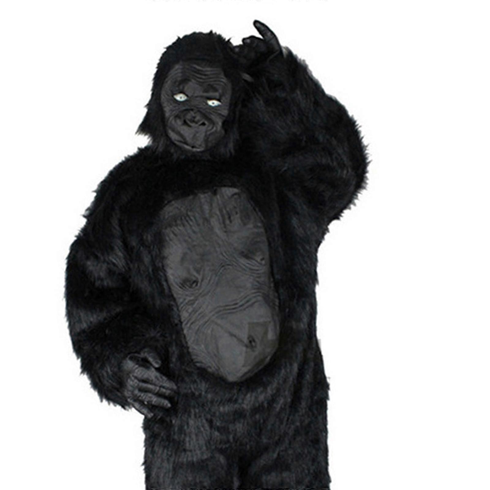 Chimpanzee Costume Halloween for Adults for Roles Play Fancy Dress ...