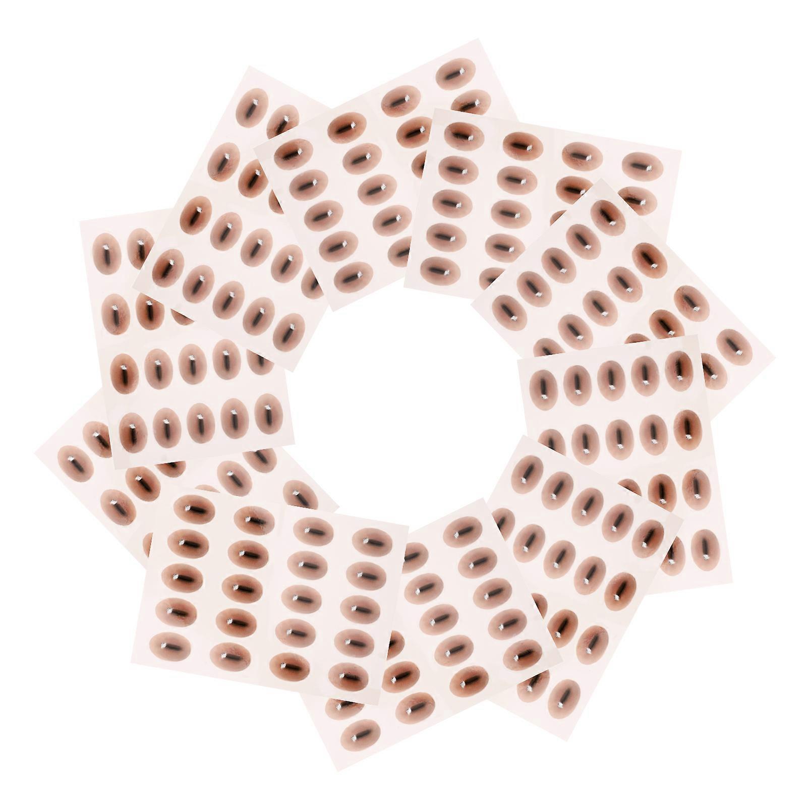 10 Sheets Navel Sticker Temporary Belly Tattoo Fake Belly Button ...