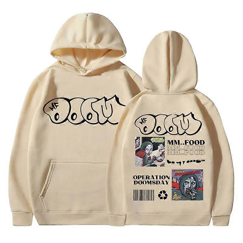 Rapper Mf Doom MM FOOD Doomsday Album Graphic Hoodie Men Women Hip Hop ...