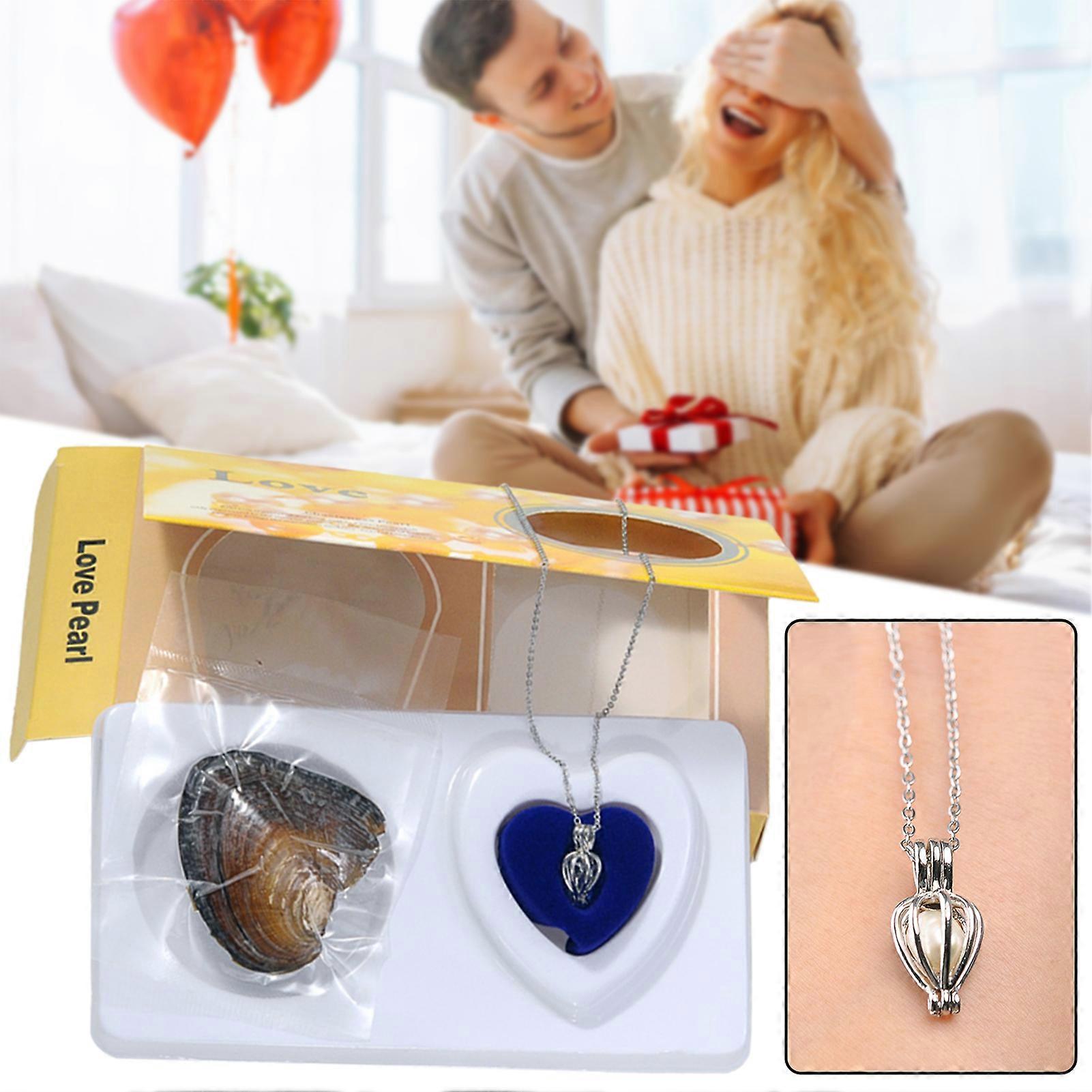 Vacuum-Sealed Oyster Freshwater Pearl - Natural Pearl Preserved Clam ...