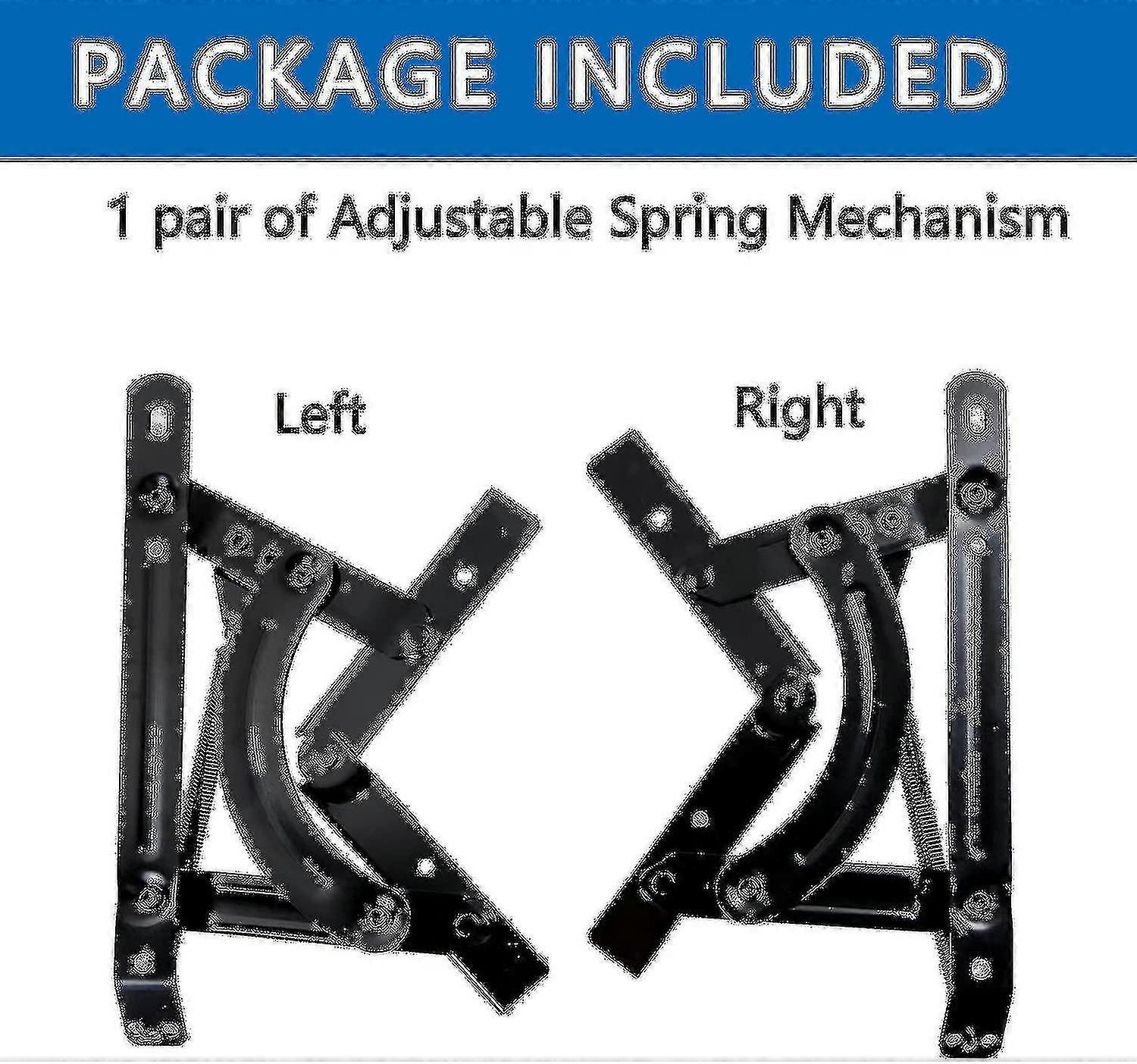 Sofa Couches Bed Diy Adjustable Spring Mechanism Futon Hinge Hardware ...