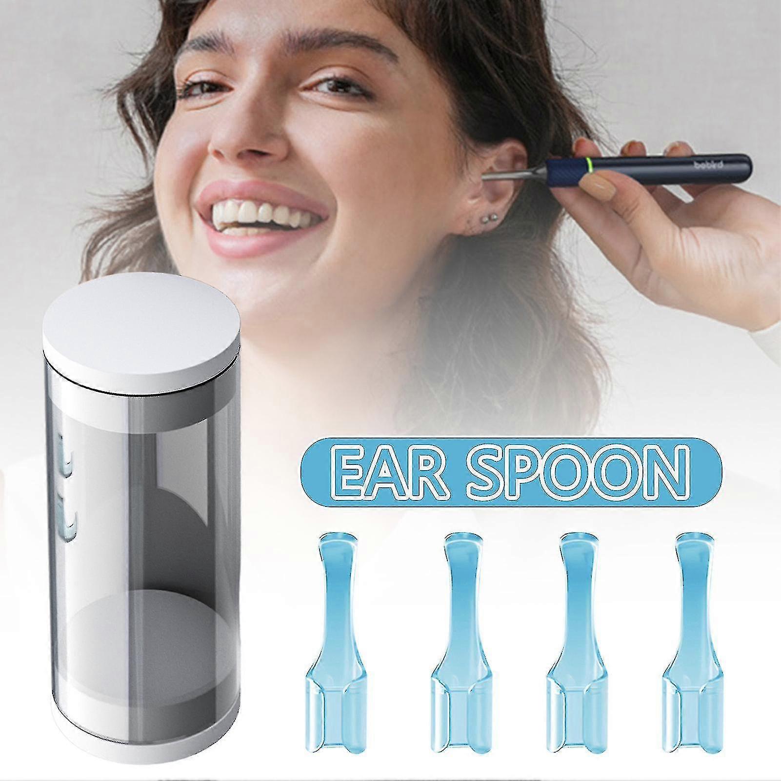 4pcs Ear Spoon Tips Replacement for Bebird R1, Visual Ear Cleaner Tips ...