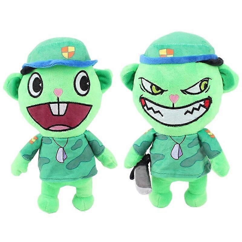 4/8/12pcs Happy Tree Friends Plush Toy HTF Stuffed Doll Flippy Nutty ...