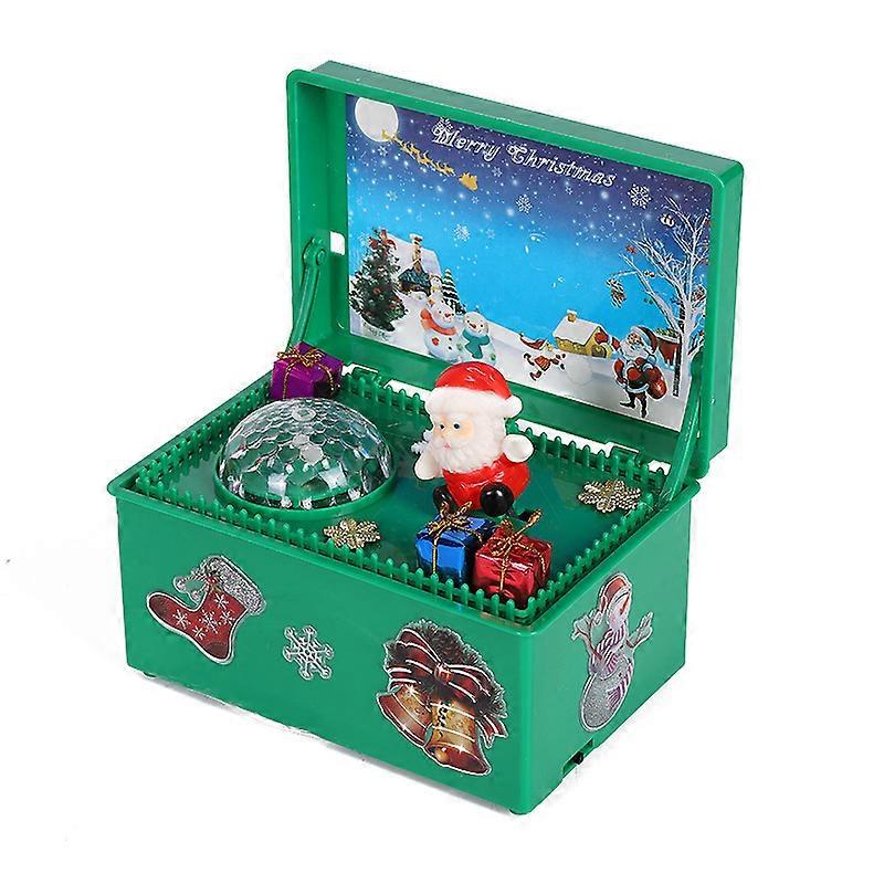 Christmas Lantern Music Box - Electric Christmas Light Luminous Music ...