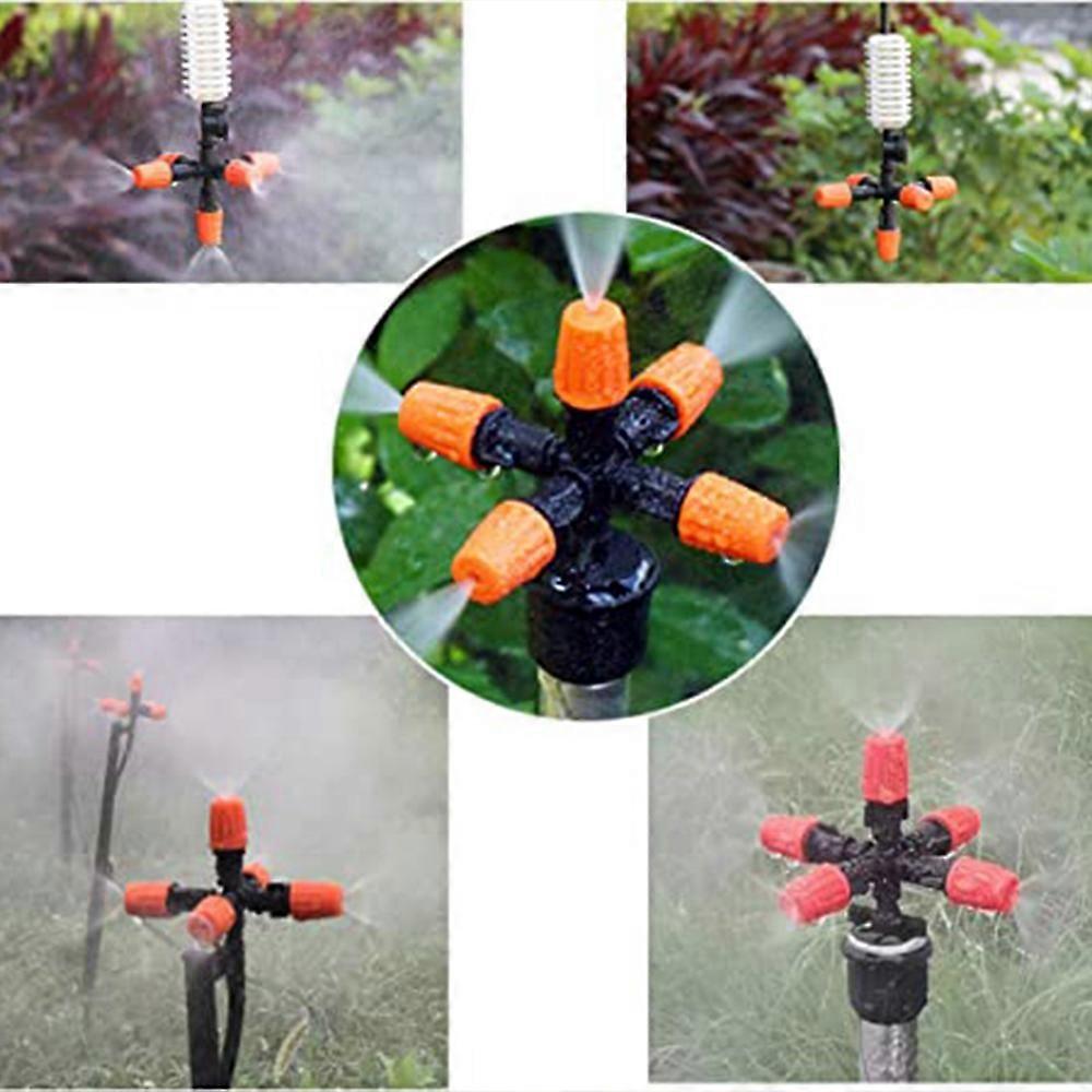 Adjustable Flow Irrigation Drippers - Set of 5 Micro Spray Drip Mister ...