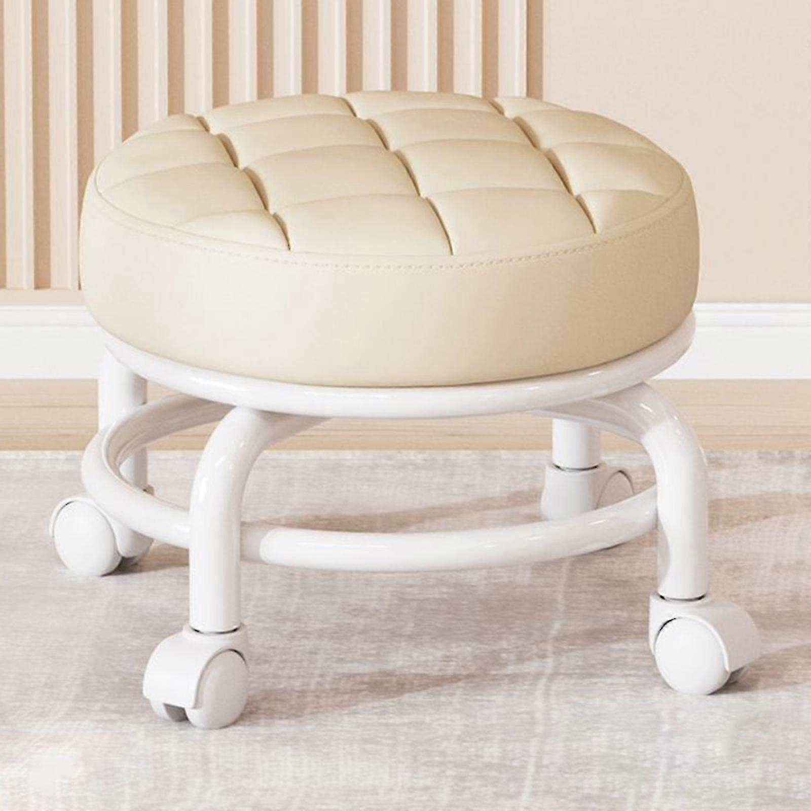 360 Rotating Roller Stool Housework Stool Movable Stool Low Noise ...