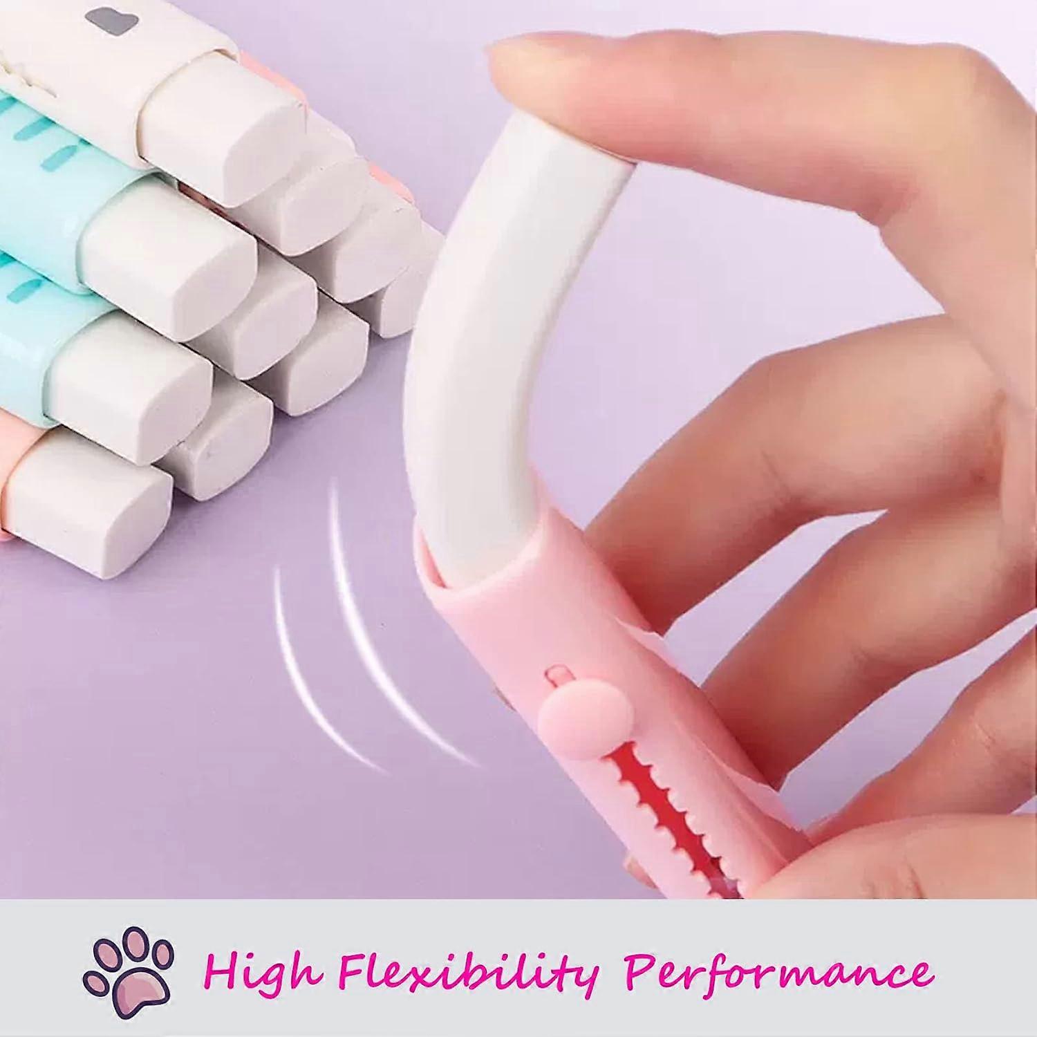 4 Pcs Cute Erasers, Retractable Eraser Kawaii Cat Paw Erasers for Kids ...