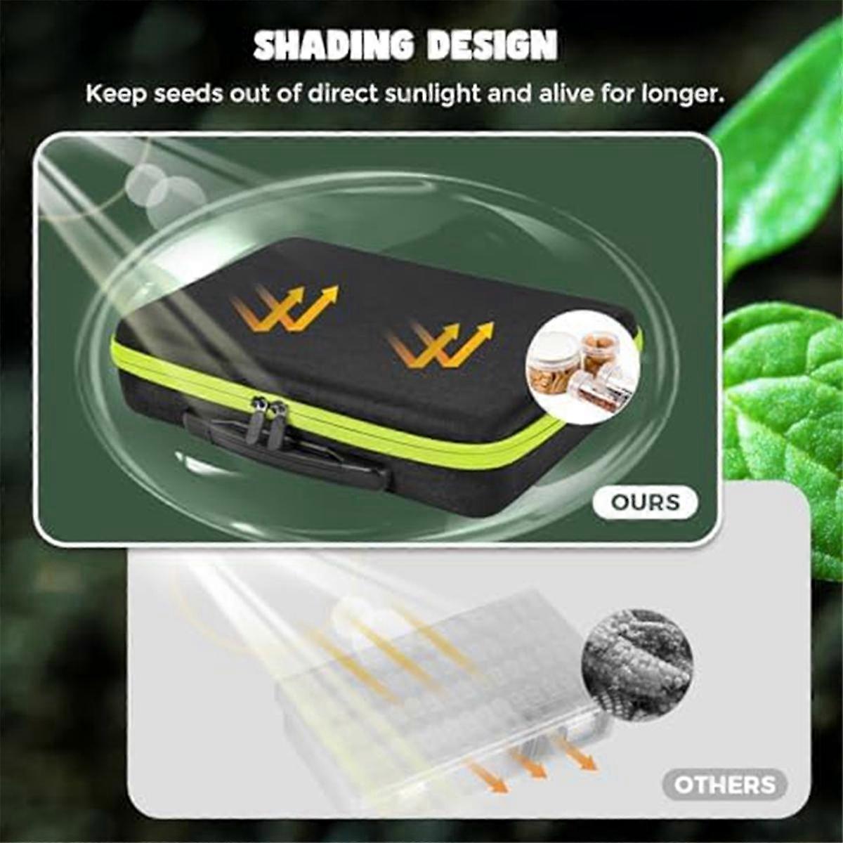 41 Slot Seed Storage Box, Sturdy Seed Safe Packaging Container for ...