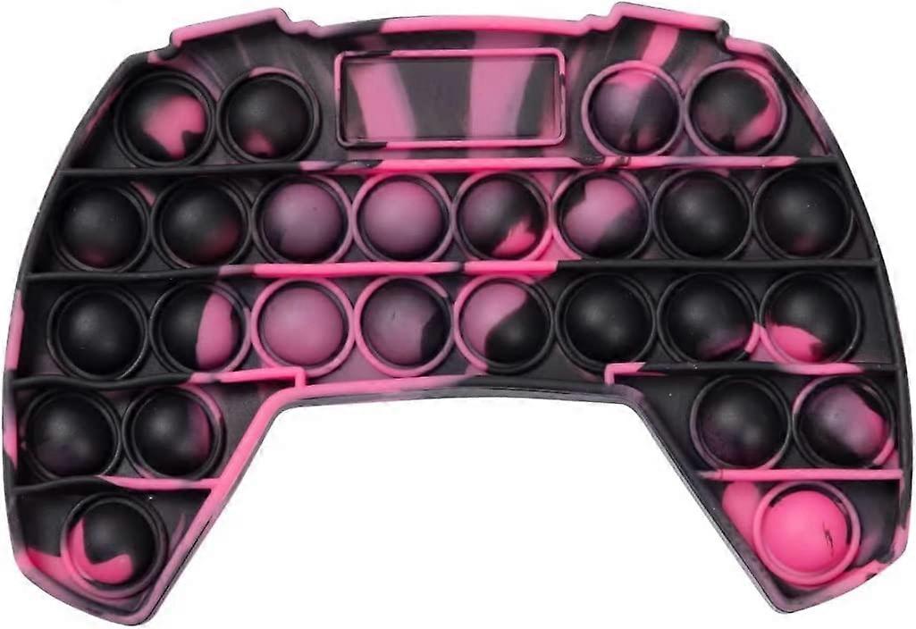 Pop Push Game Controller Gamepad Shape Pop Push tie dye Fidget Toy ...