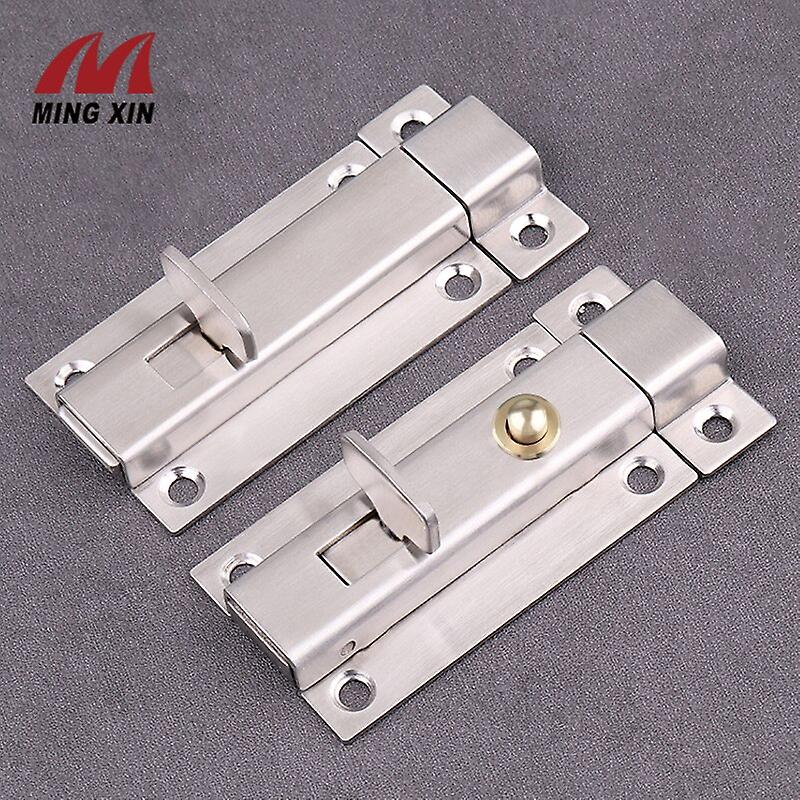 Stainless Steel Door Latch Automatic Spring Switch Door Lock Door Clasp ...