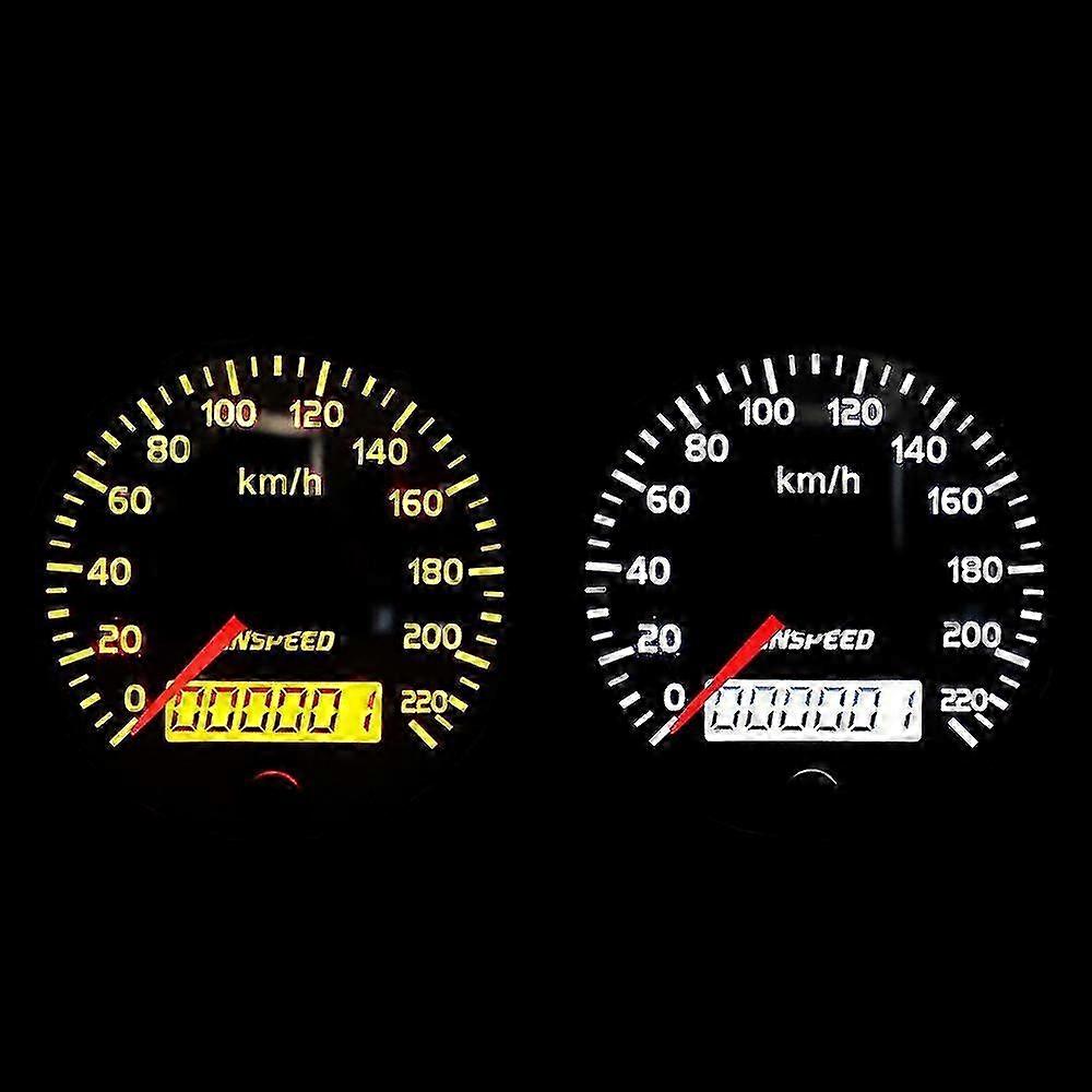 Cnspeed Universal Speedometer 12v/24v Odometer 85mm 220km/h For Car ...