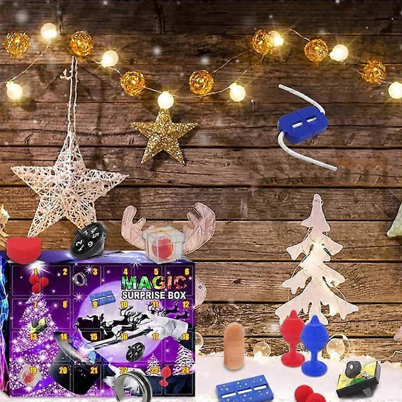 Kids Magical Toy Christmas Advent Calendar Countdown Tricks Toy Magic ...