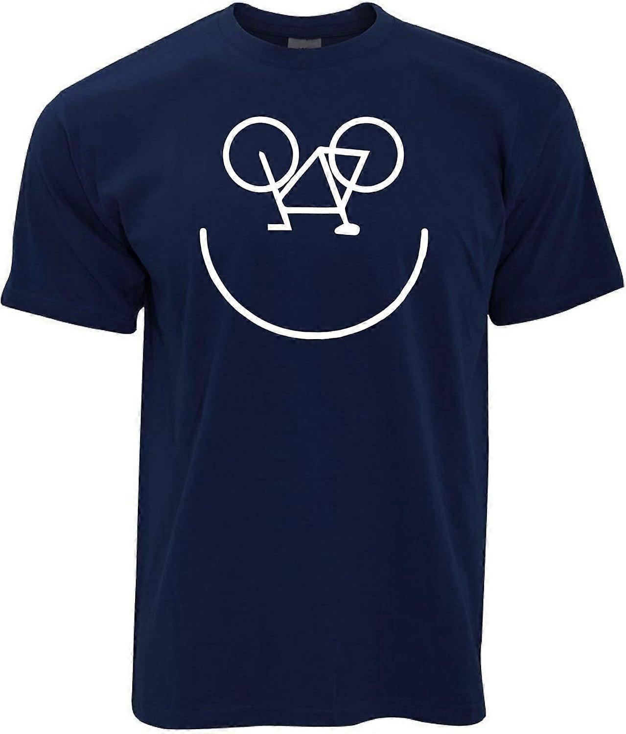 Tim And Ted Cycling T Shirt Bicycle Happy Smiling Face Logo Style 002 ...