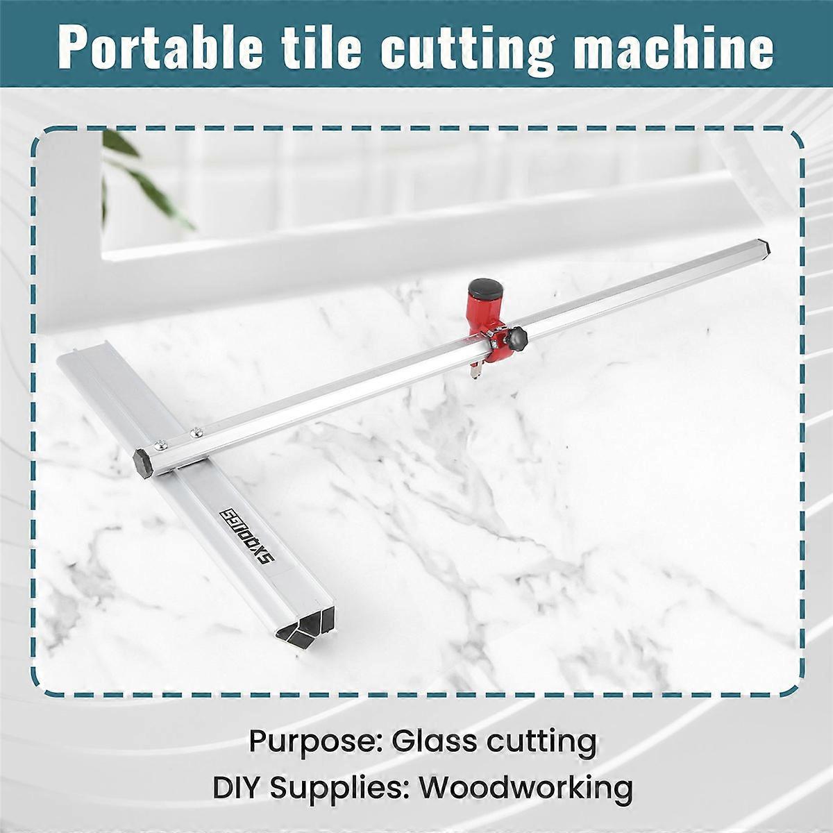 Glass Cutter T-Shaped Glass Push Knife High Precision Manual Portable ...