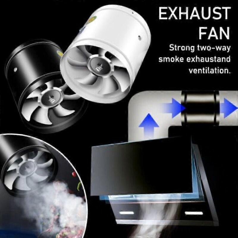 Super Suction Multifunctional Powerful Mute Exhaust Fan Bathroom Vent ...