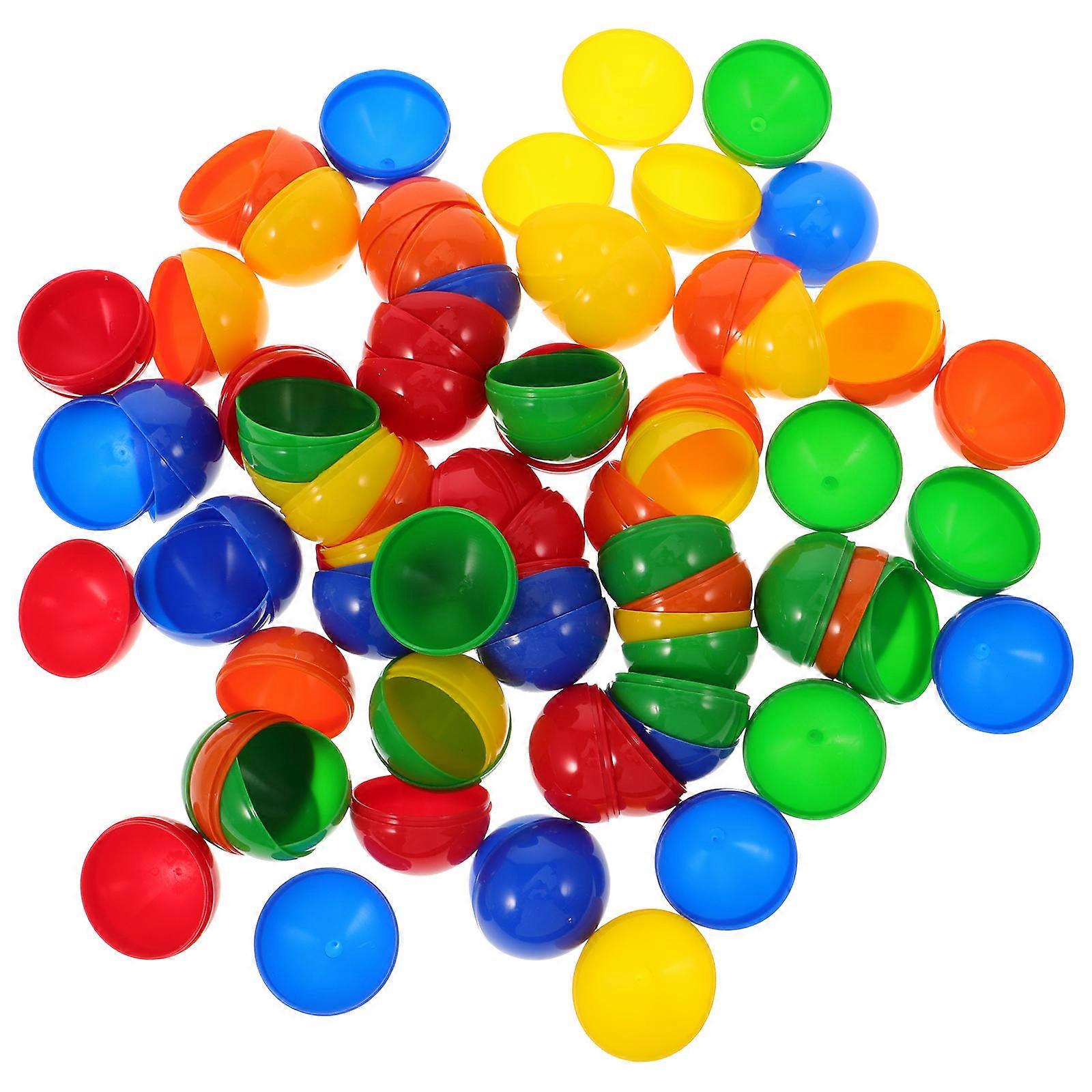 50 Pcs Balls Raffle Drawing Balls Party Activity Plastic Ball Props ...