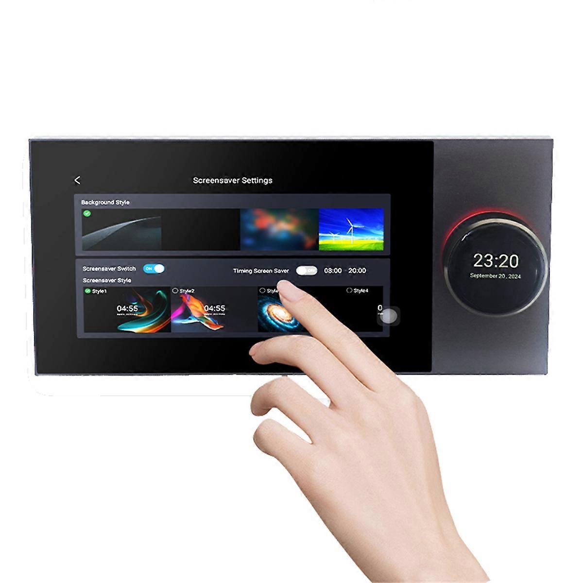 7 Inch Tuya Panel Control 8-Channel Wall Amplifier Touch Screen | Fruugo UK
