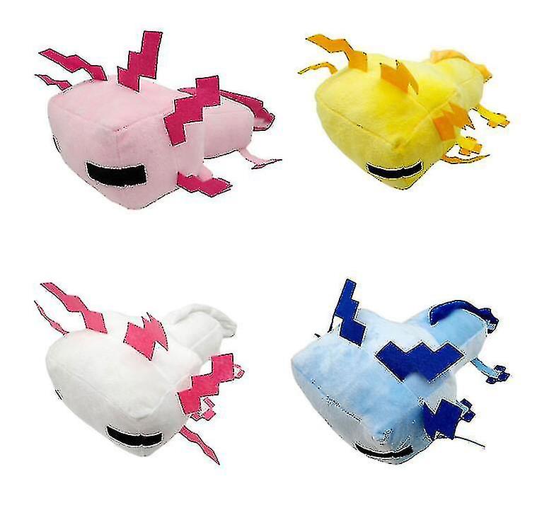 Minecraft Plush Doll Rare Axolotl Soft Plushie Stuffed Toys Gift ...
