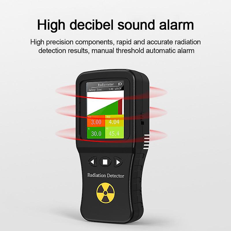 Geiger counter nuclear radiation detector 2.8 inch lcd display beta y ...