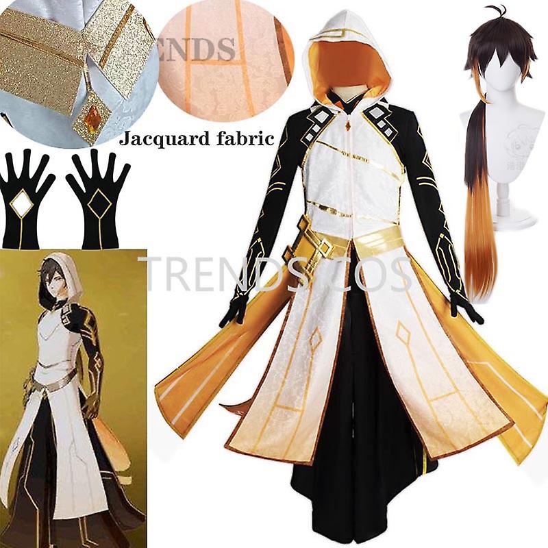 Jeu Genshin Impact Rex Lapis Morax Cosplay Tenues Zhongli Cosplay ...