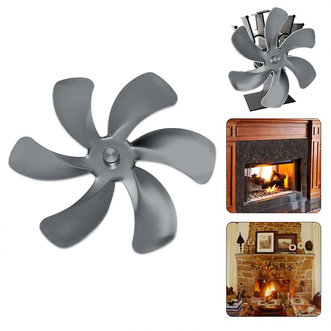 Universal Replacement Fireplace Fan Blades 6 Blade Burning Fan Blades ...