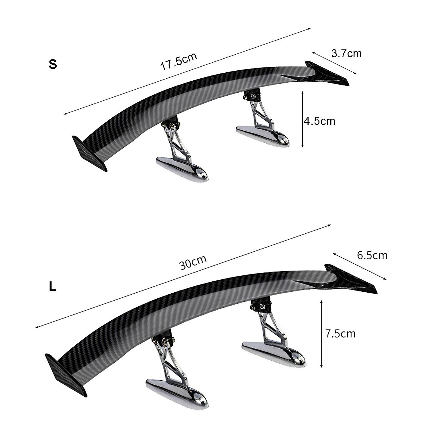 Spoiler Easy Installation Anti-scratch ABS Car Modification Rear Wing ...