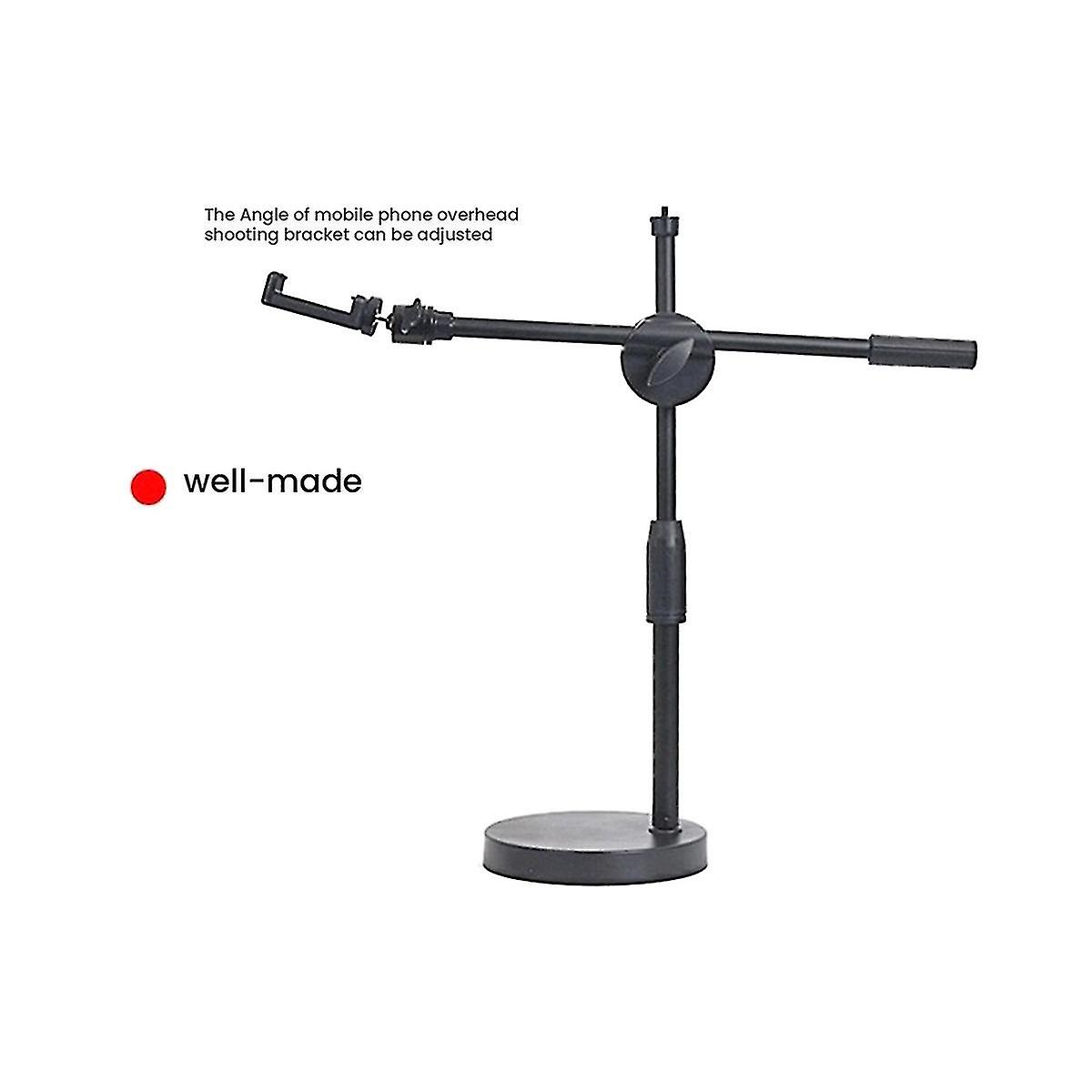 Elevated Tripod With Ring Light Desktop Desktop Stand Tripod With ...