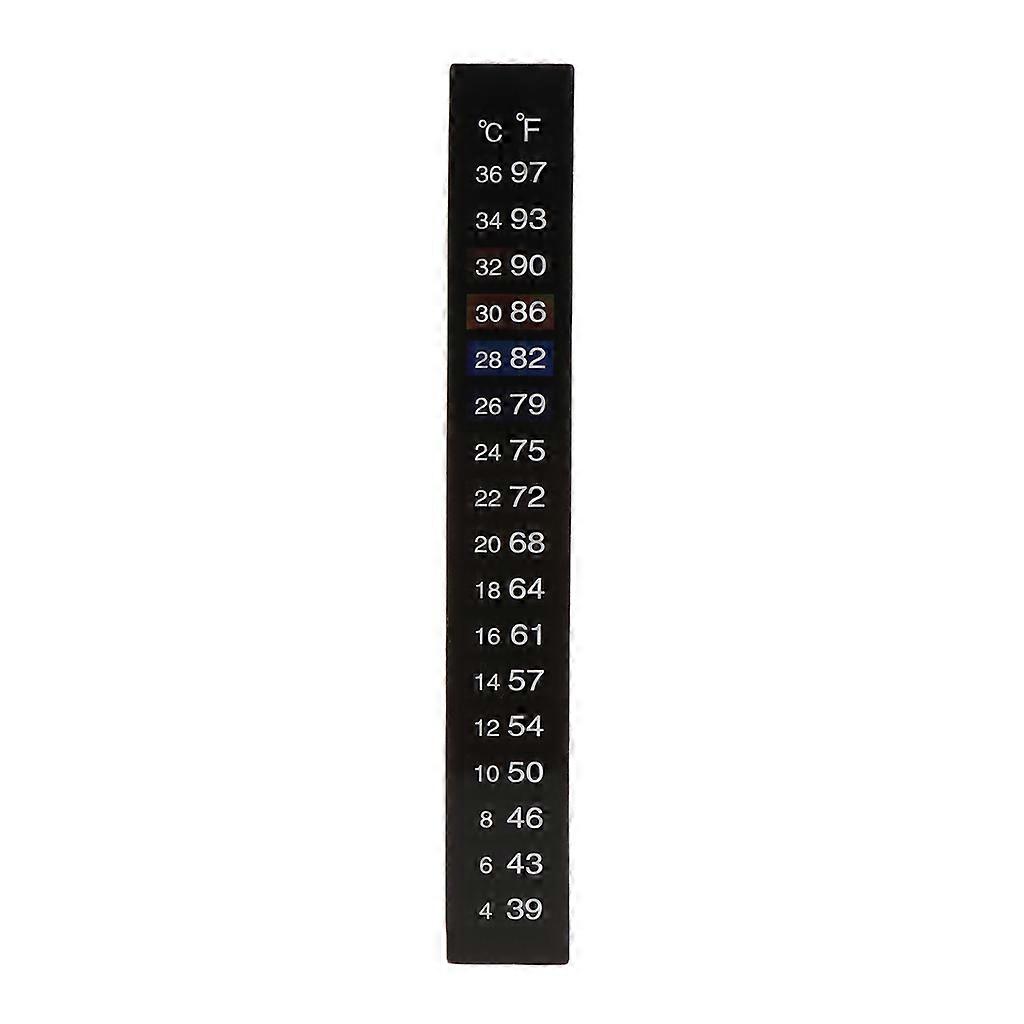 Thermometer Strips Aquarium Adhesive Strip for Fish Tank Wine Jar 64 ...