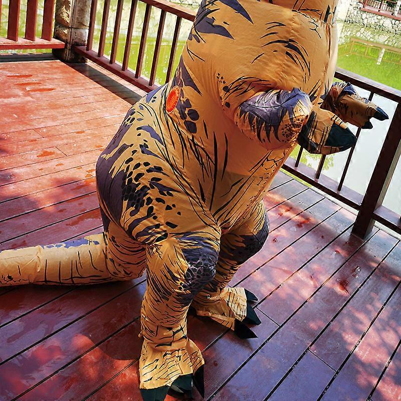 Adult Inflatable T-rex Cosplay Costumes For Man Women Halloween ...