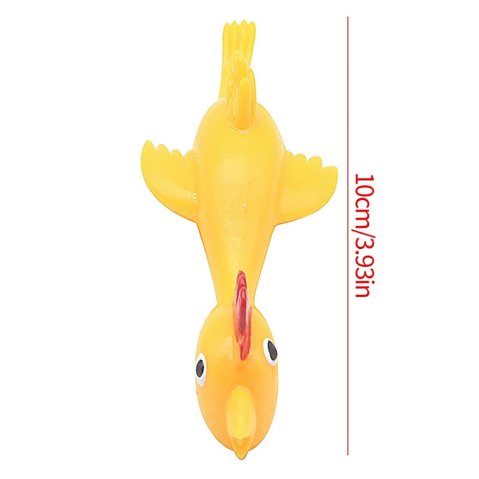 Rubber Chicken Flick Chicken Flying Chicken Flingers Stretchy Christmas ...