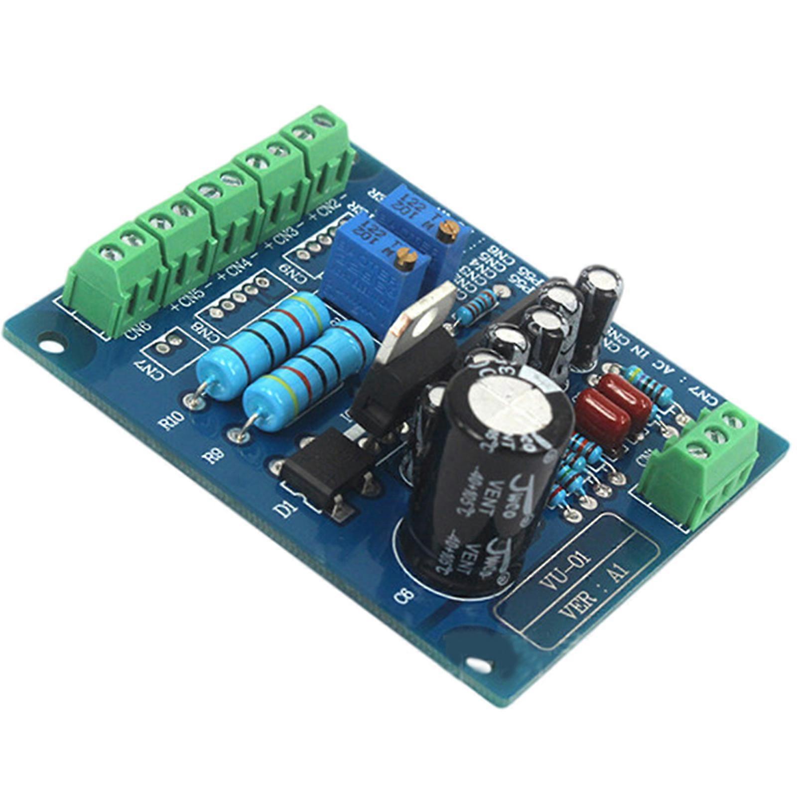 2pcs Analog VU Meter Panel Kit Backlit Decibel/Level Tester with VU ...