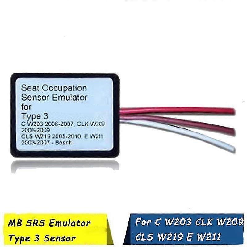 Mercedes Benz Type 3 Seat Occupancy Sensor Srs Emulator Benz C W203 Clk ...