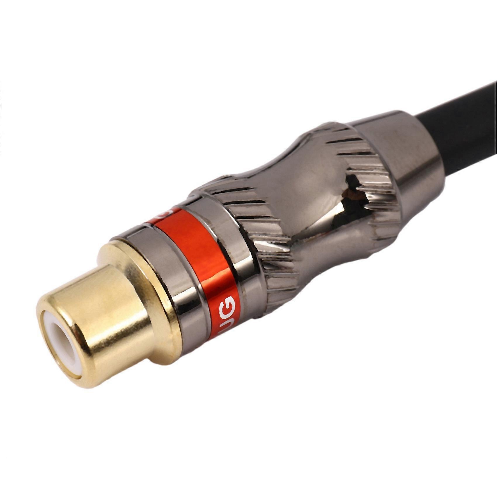 3 Pin Xlr Female To Female Jack Lead Audio Composite Extension Adapter ...