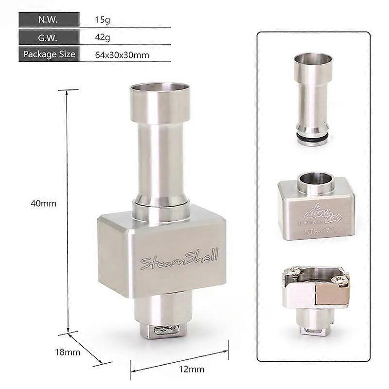 SXK SteamShell RBA by Atimizone Steam Shell Atimizoo Bridge For BB ...