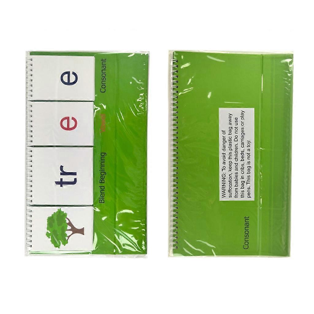 CVC Word Flip Chart, Double Sided Vowel Words Flip Chart Freestanding ...