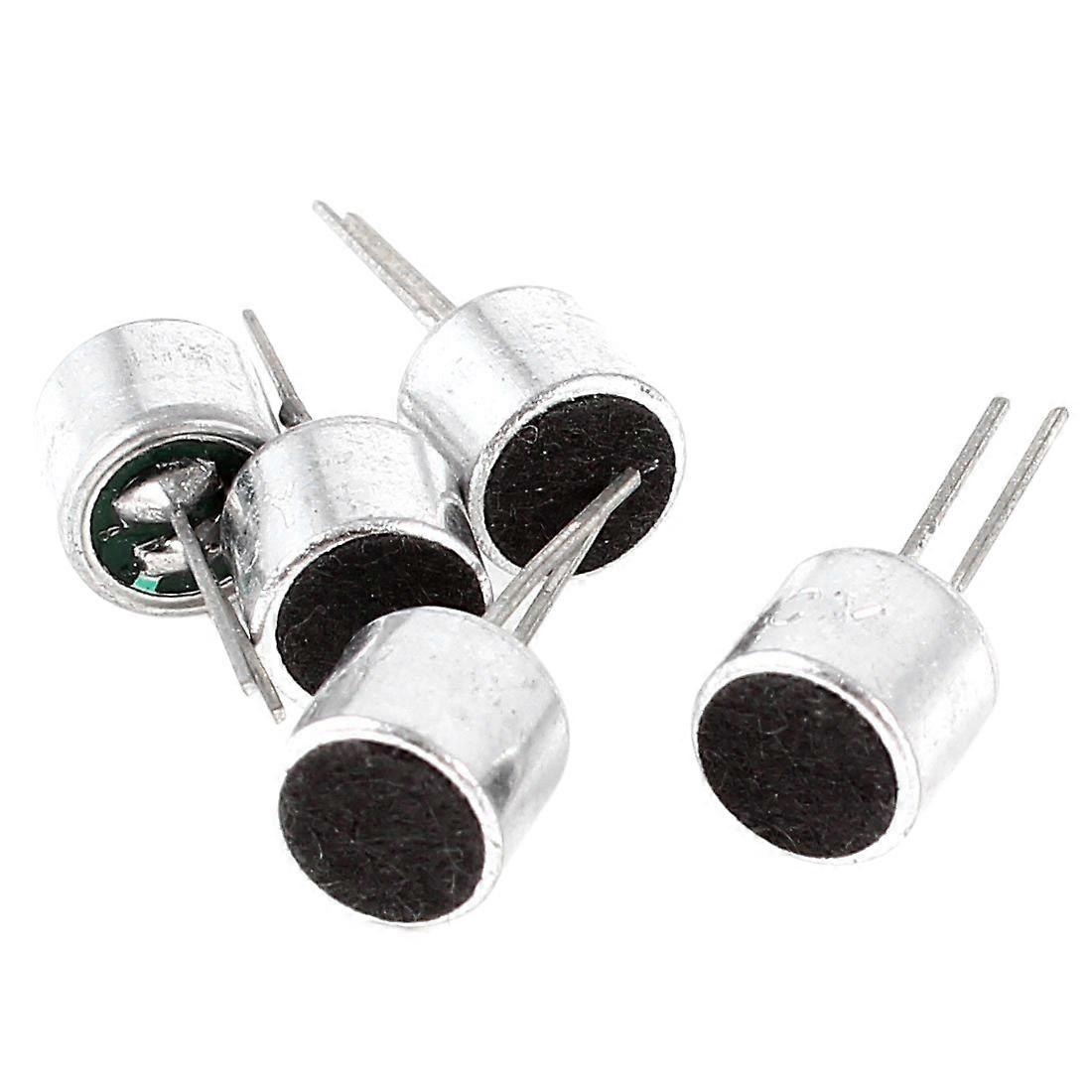 5 x electret microphone capsule microphone 6050 PCB pin capacitor ...