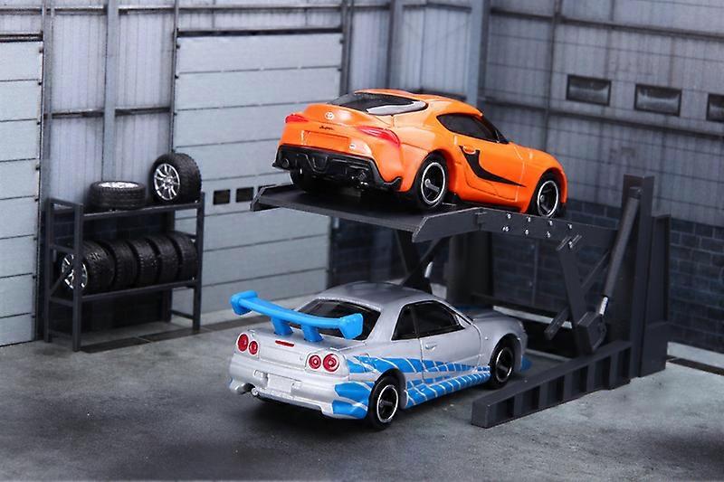 Fast & Furious Toyota Supra Nissan GTR Alloy Car Diecasts & Toy ...
