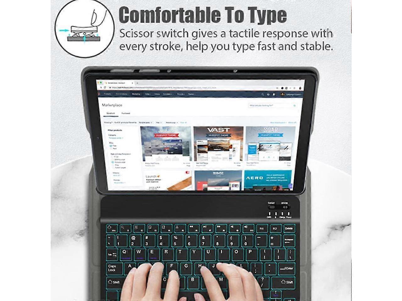 Wireless Touchpad Keyboard Case for Lenovo Tab P11 Pro 11.5 inch 2020 ...