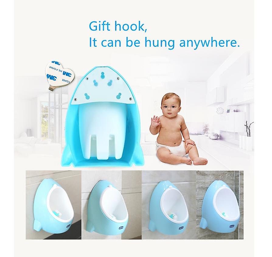 Cute Rocket Potty Training Urinal For Boys With Funny Aiming Target ...