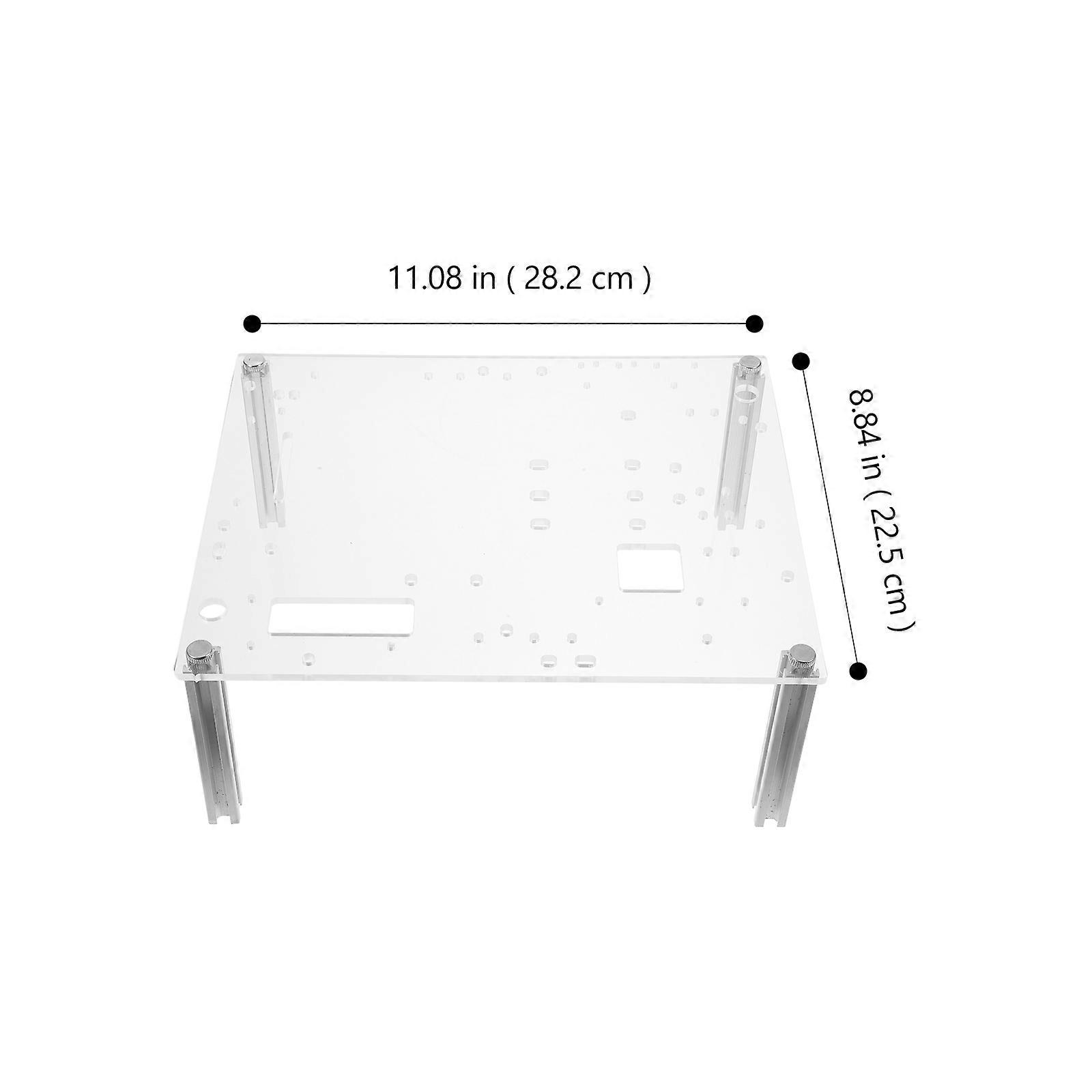 1 Set Open Air Computer Case Open Frame Computer Case ITX/UATX DIY ...