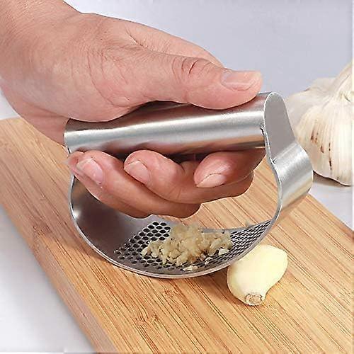 Garlic Press Rocker - Stainless Steel Garlic Mincer Garlic Crusher, New ...