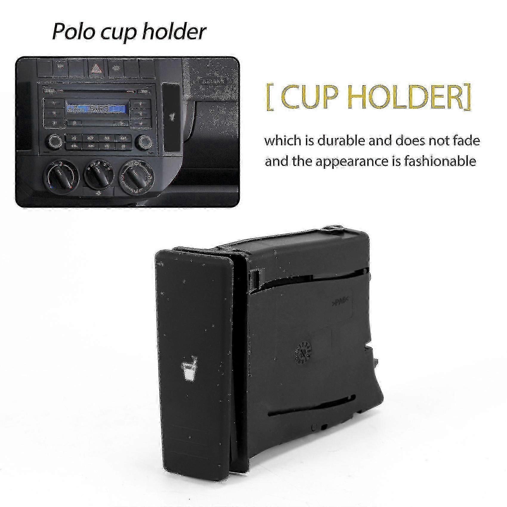 Car Center Console Cup Holder For-polo 9n 2002 2003 2004 2005 2006 2007 ...
