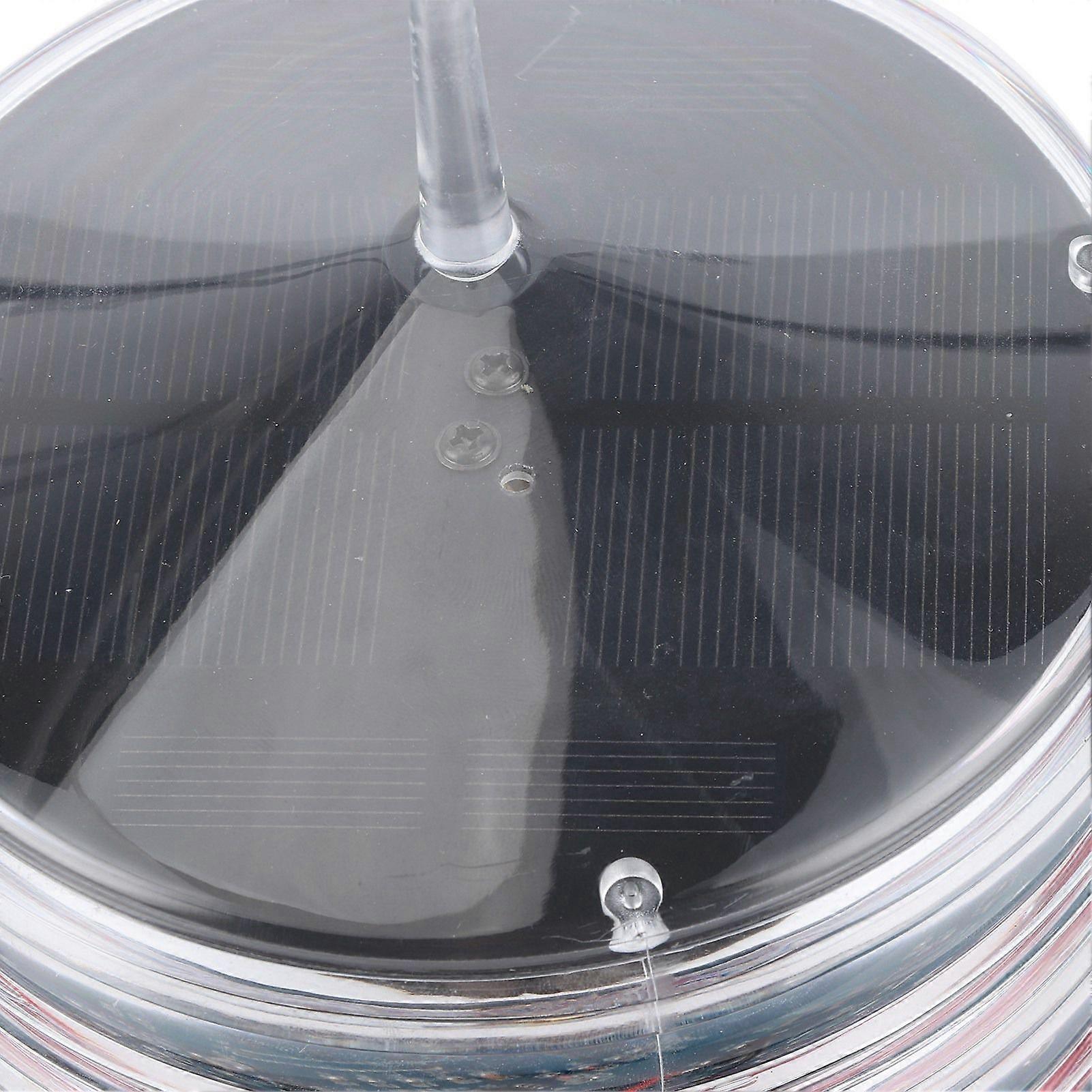 Solar Power Beacon Light LED Flashing Floating Lamp IP68 Waterproof for ...