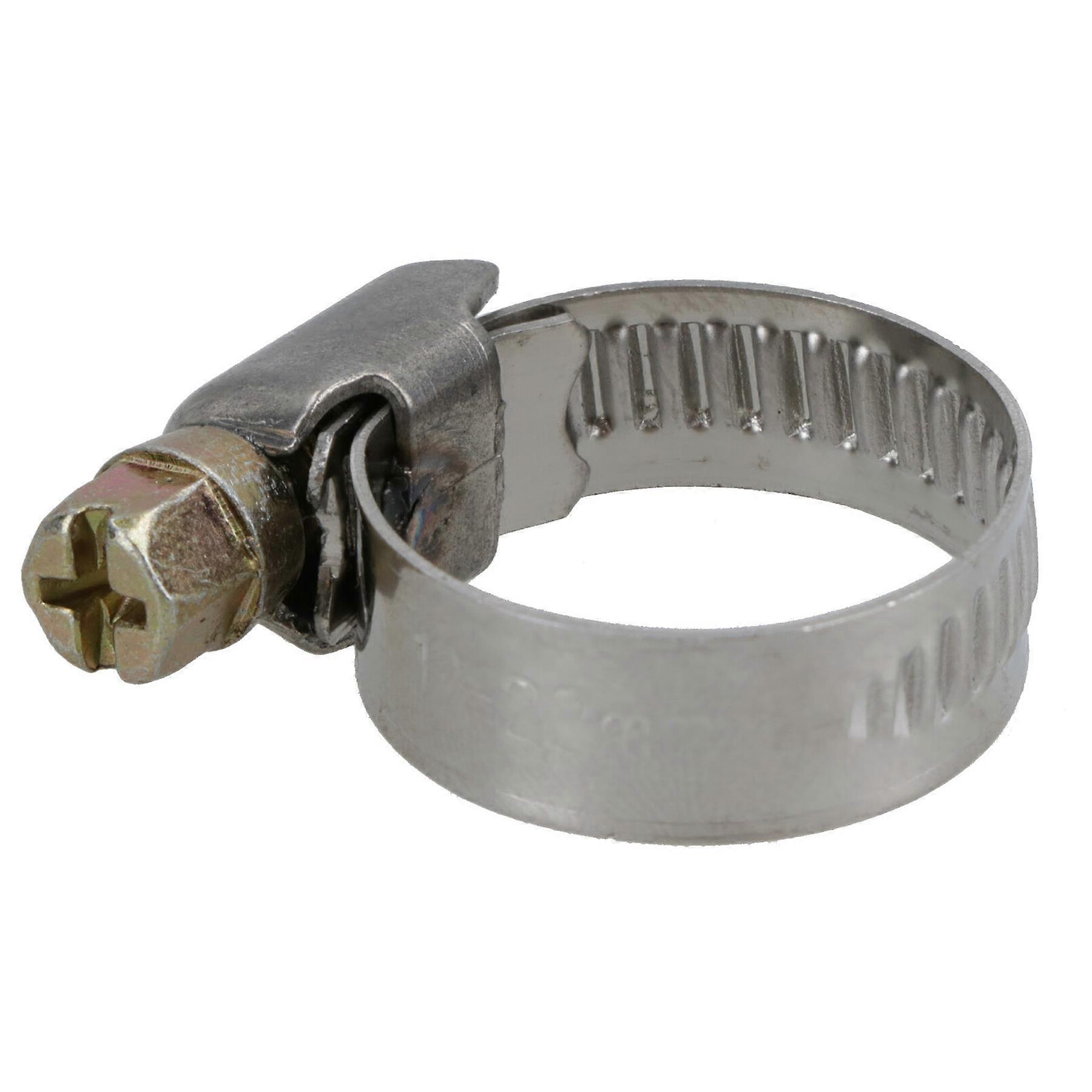 Jubilee Hose Pipe Clamps Clips Air Water Fuel Gas 50pc Stainless Steel ...